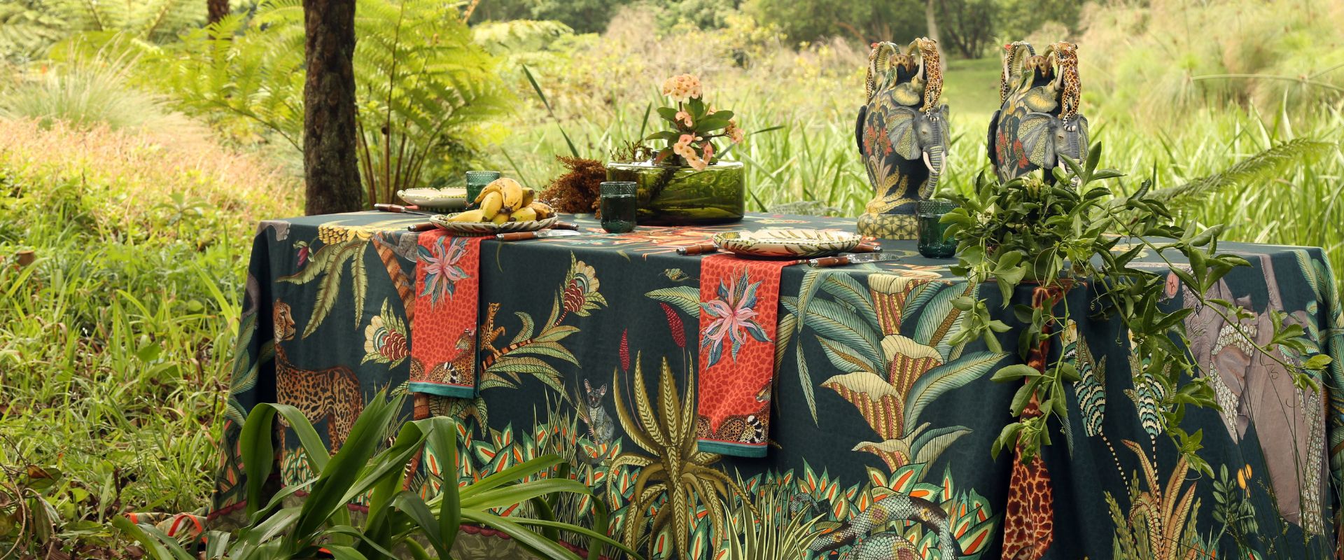 African Luxury Tablecloths | Ardmore Design | Order Homeware Online
