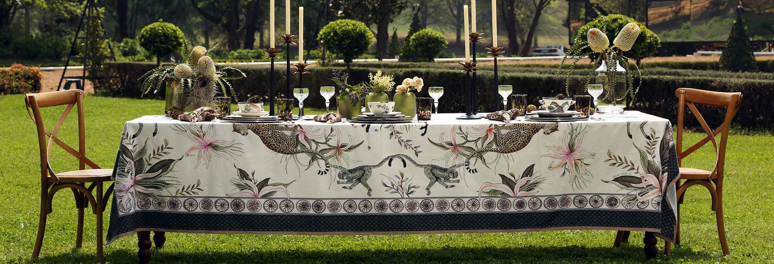 African Luxury Tablecloths | Ardmore Design | Order Homeware Online