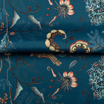 Ardmore Thanda Nests Midnight Outdoor Fabric - Luxury Décor – Ardmore ...